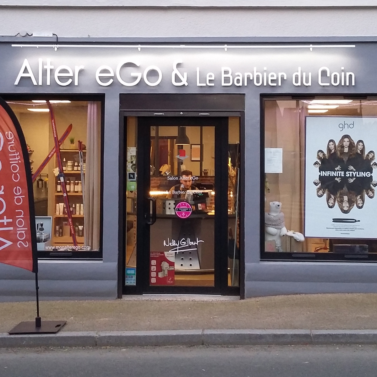 Mini PLL avec ruban LED, longueur sur mesure - ESP - Enseigne